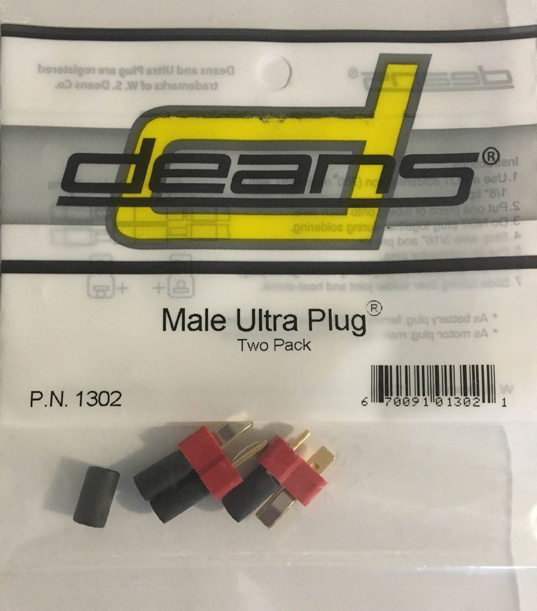1302 Deans Male Ultra Plug – Kipps Hobbies