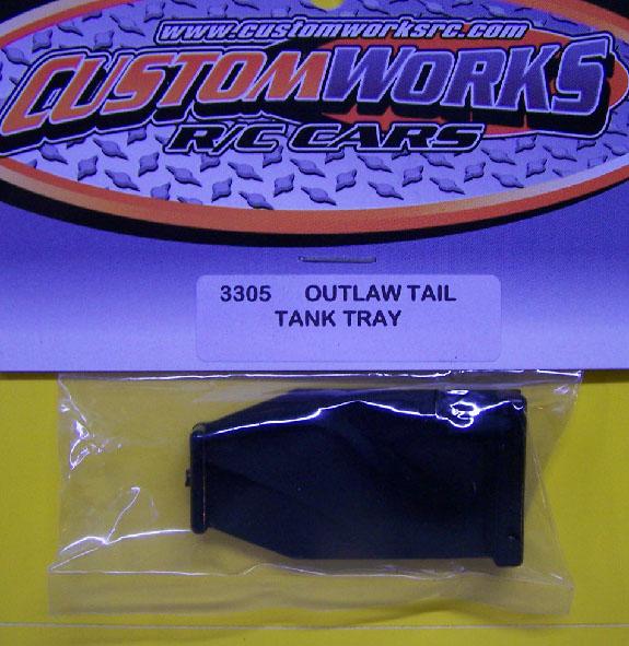 Custom Works 3305 Outlaw Tail Tank Tray – Kipps Hobbies