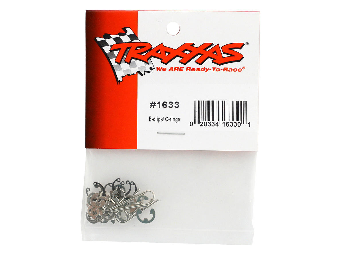 1633 Traxxas E-Clips/C-RingsBody Clips (Slash) – Kipps Hobbies